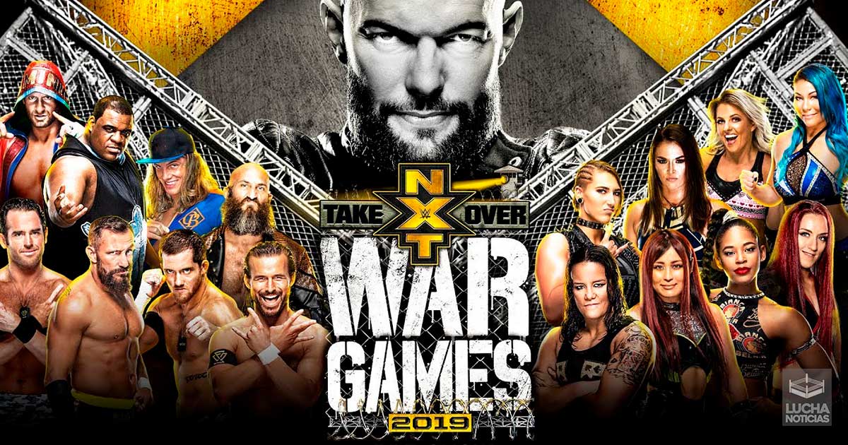 WWE NXT TakeOver WarGames 2019 En Vivo Cobertura Y Resultados Lucha