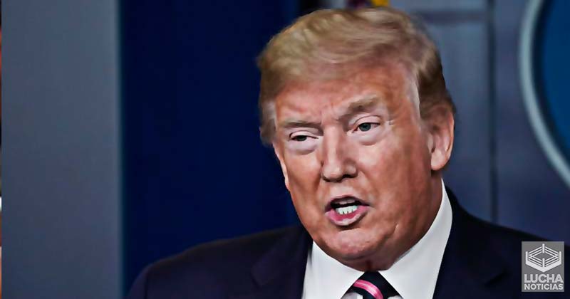 El presidente de USA Donald Trump manda gran mensaje a Triple H - Lucha ...