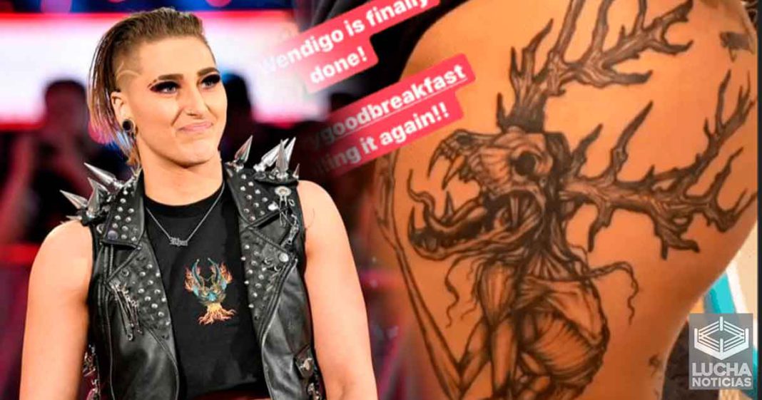 Rhea Ripley se hace un nuevo tatuaje y es realmente alucinante - Lucha ...