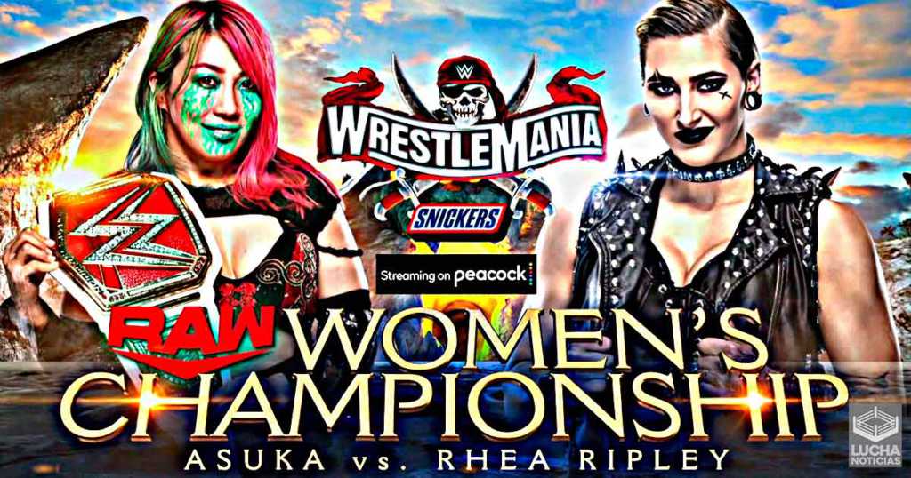 WrestleMania 37: Asuka vs. Rhea Ripley por el Campeonato Femenil de RAW ...